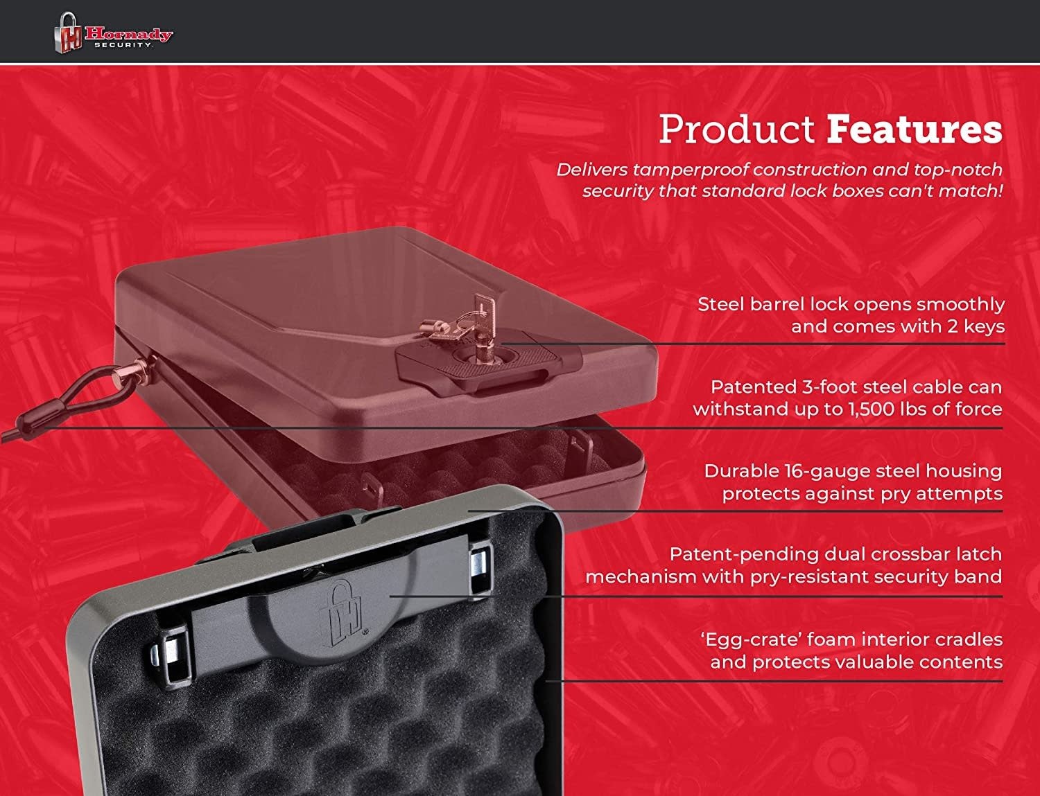 Hornady Alpha Elite Lock Box - Outdoor Essentials