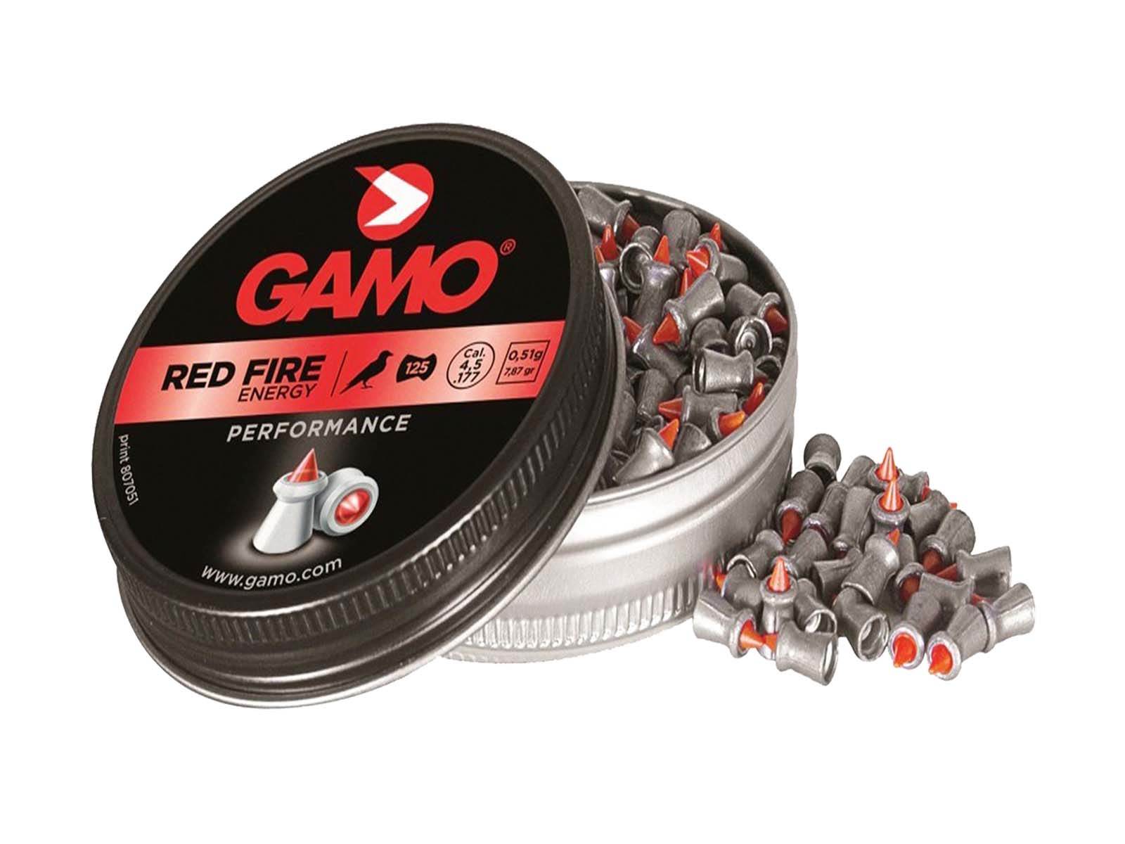 Gamo .177 Cal (4.5mm) Red Fire Pellets - Outdoor Essentials
