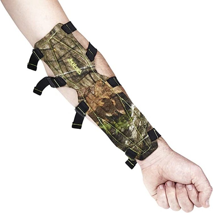 Allen 4-Strap Arm Guard, Camo - Outdoor Essentials