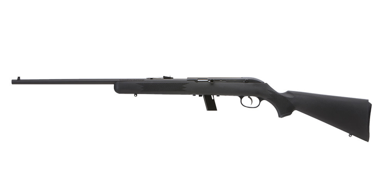 Savage 64F Rimfire Semi Auto Rifle, Synthetic Stock, Blued, .22 WMR ...