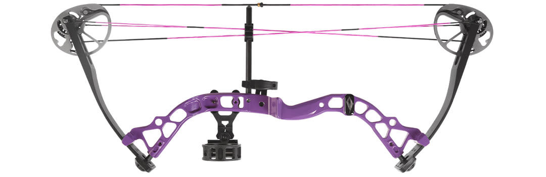 Diamond Archery ATOMIC Compound Bow, RH, 6- 29#, Purple - Outdoor ...