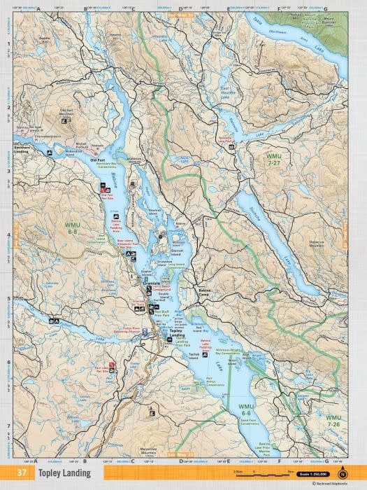 Backroads Mapbooks British Columbia Topo Maps Topley Landing (NOBC37 ... Backroads Mapbooks British Columbia Topo Maps Topley Landing (NOBC37 ...