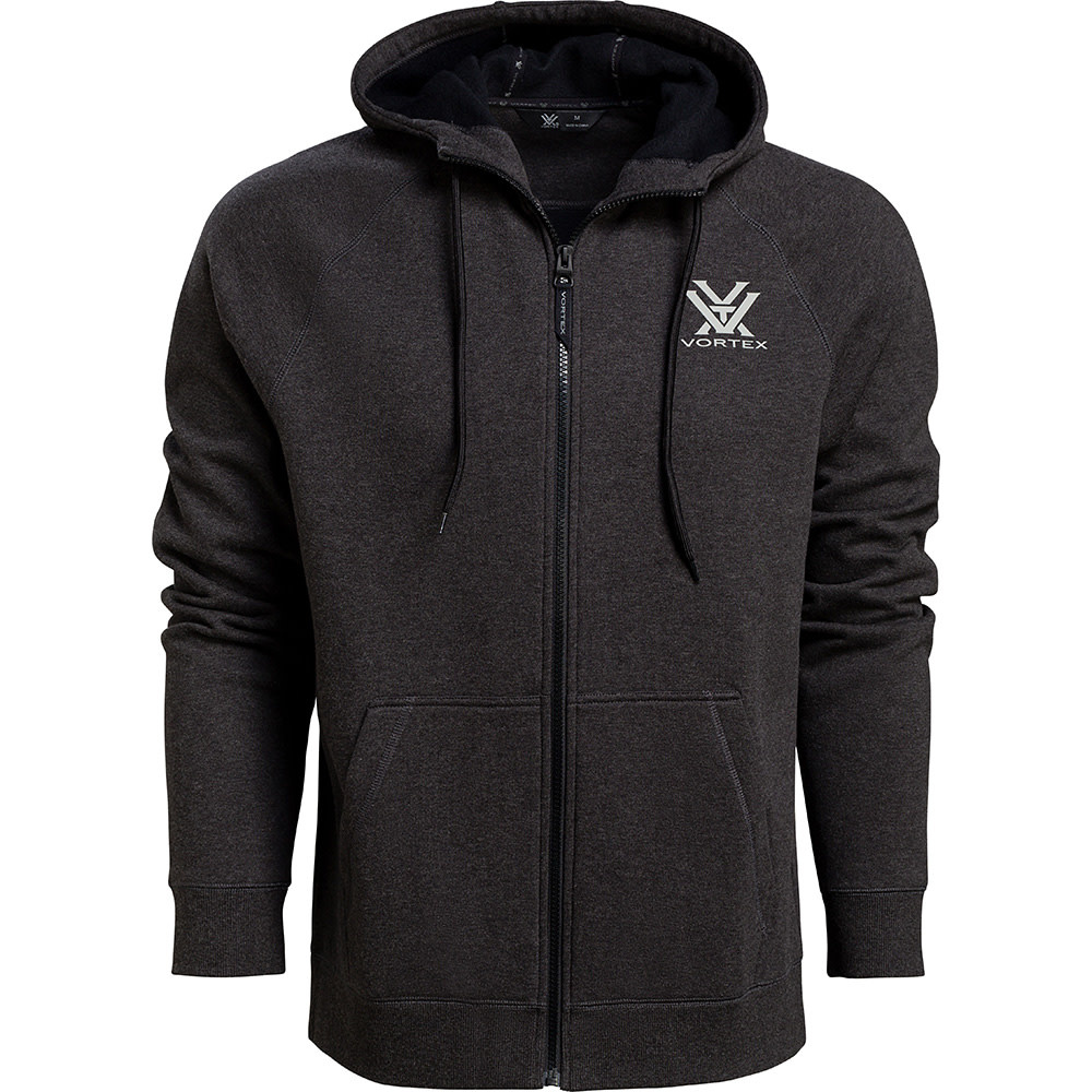 Vortex Men's Logo Full Zip Hoodie - Outdoor Essentials