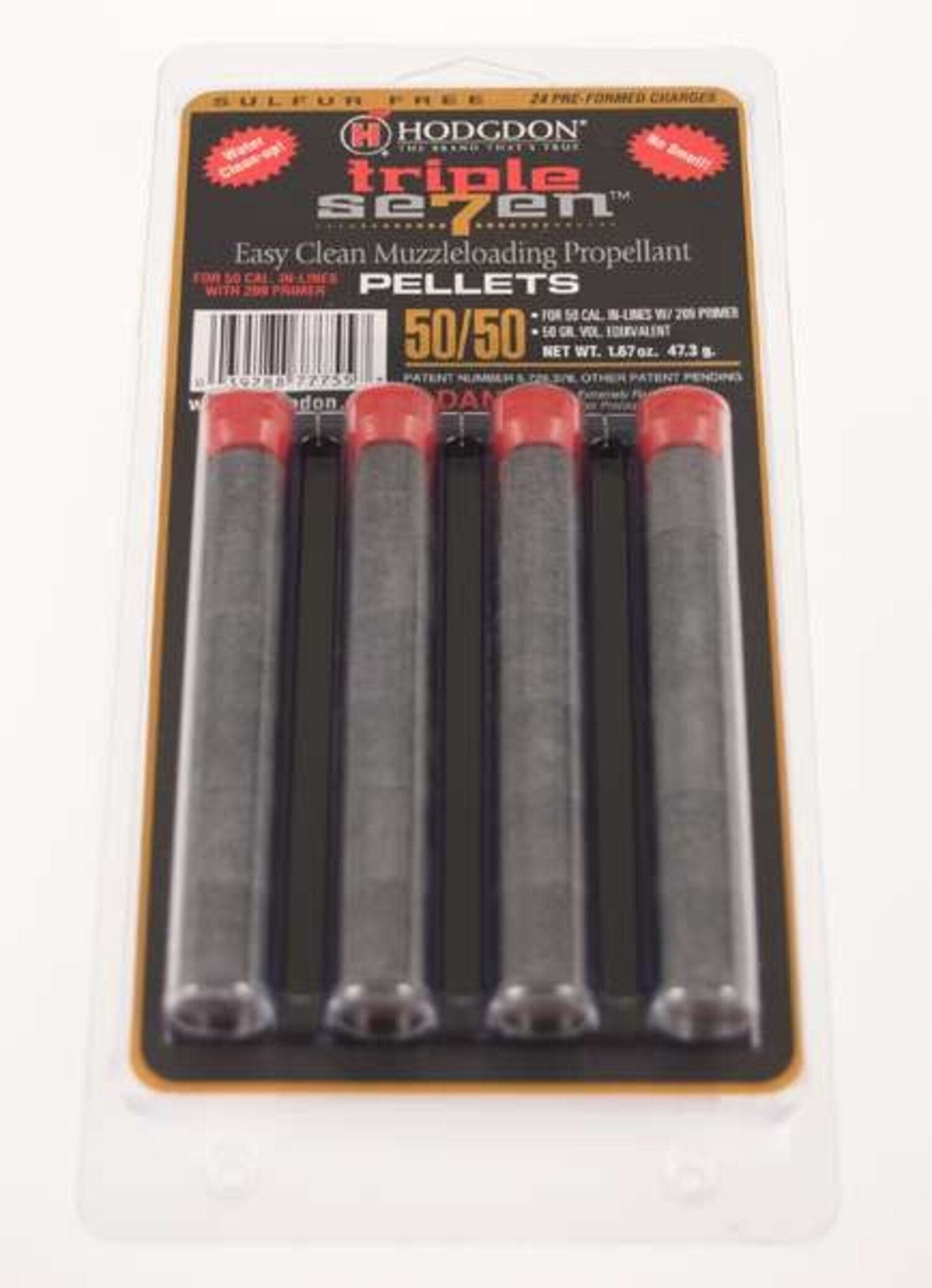 Hodgdon Triple Seven Pellets Black Powder Substitute .50 Caliber 24 ...