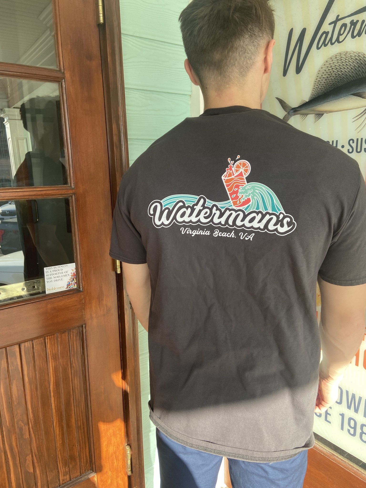 Waterman's Crush Wave Port Co Tee - The Beach Nut