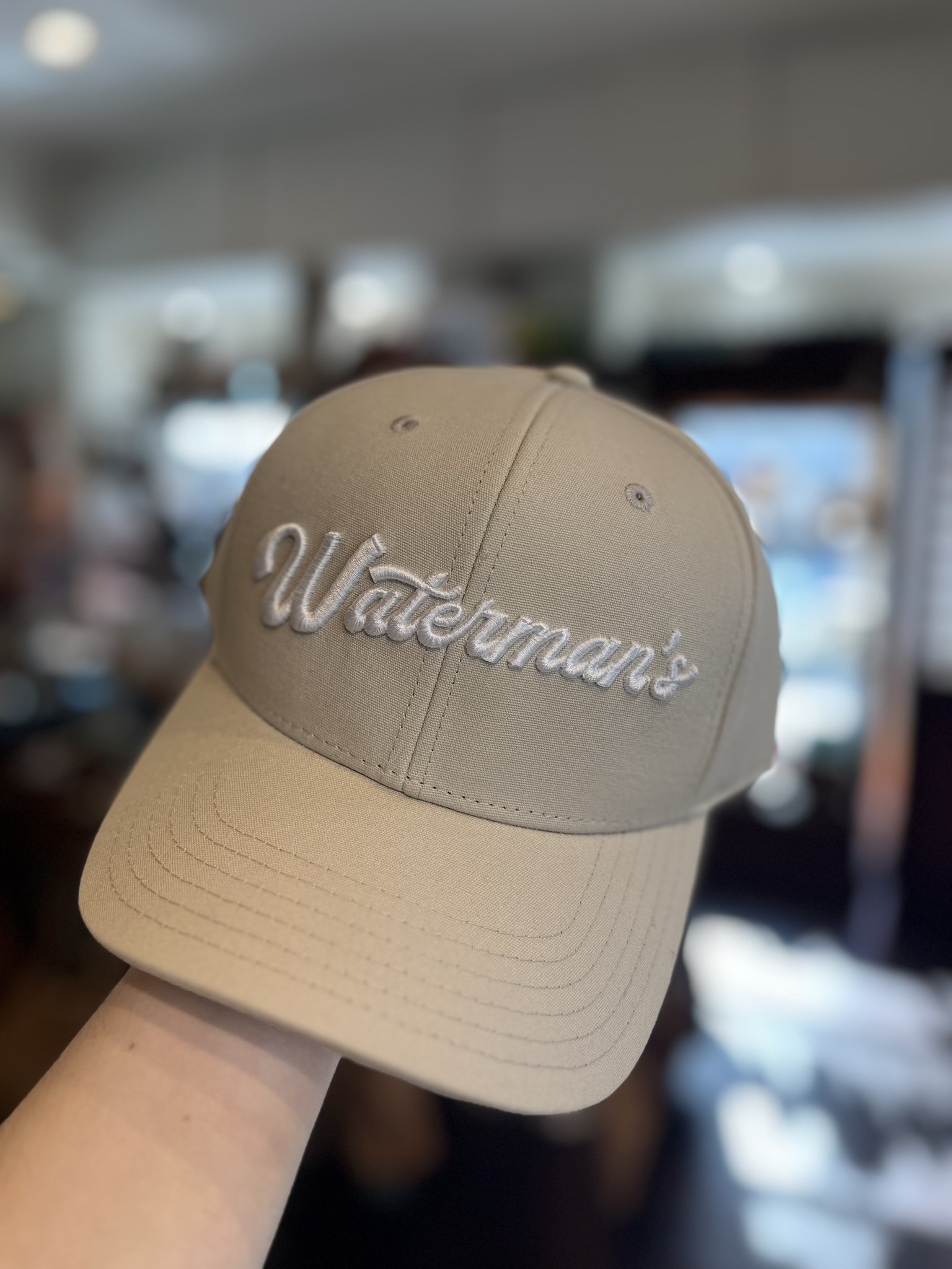 Waterman's Cursive Embroidered Hat - The Beach Nut