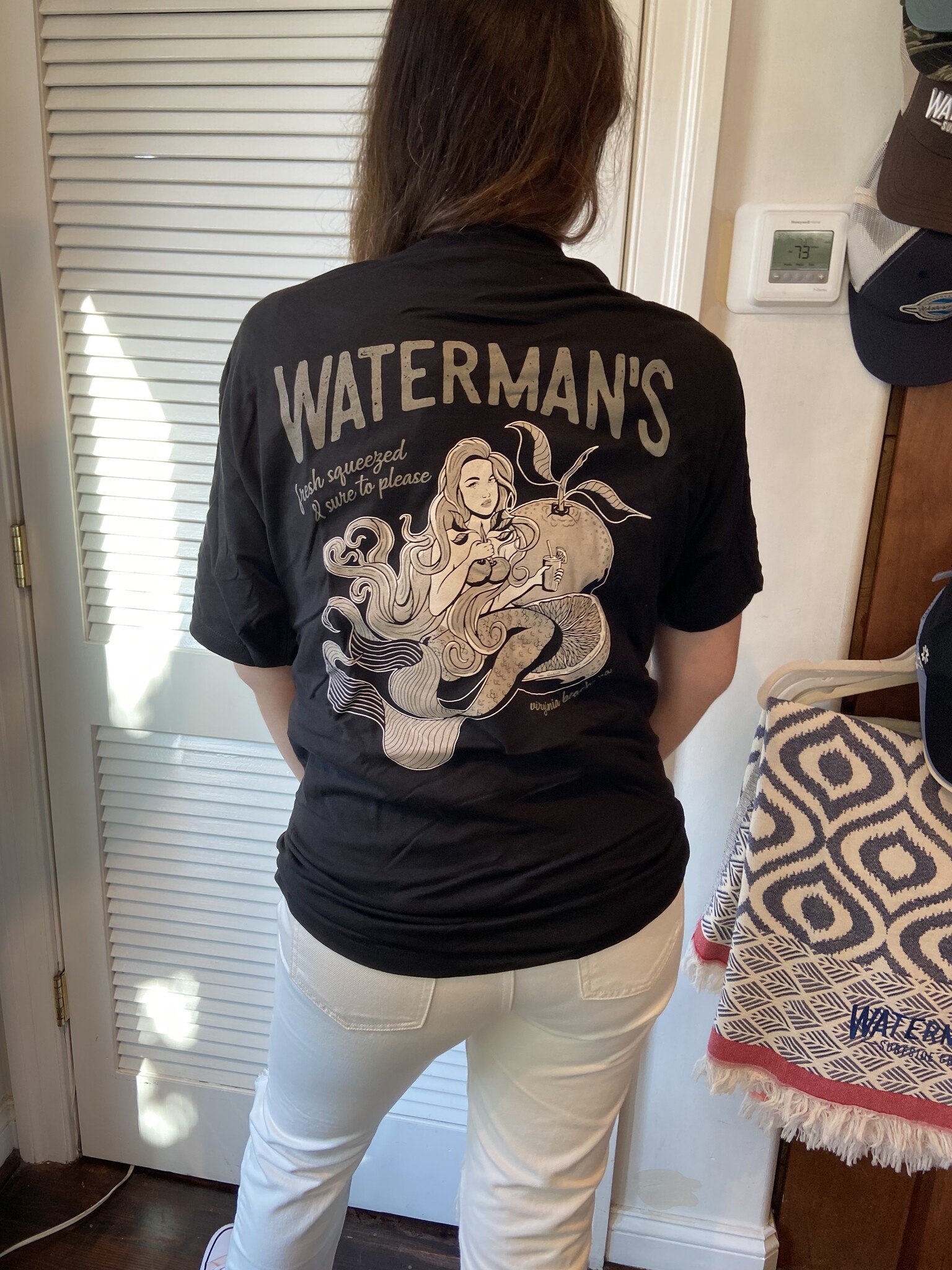 Waterman's Mermaid Tultex Jersey Tee - The Beach Nut