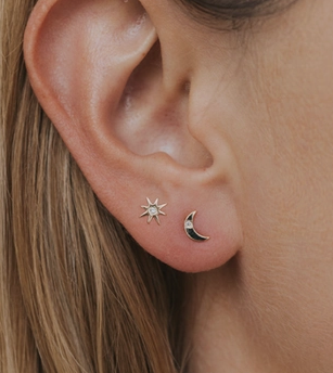 Sun & Moon Complement Studs - The Beach Nut