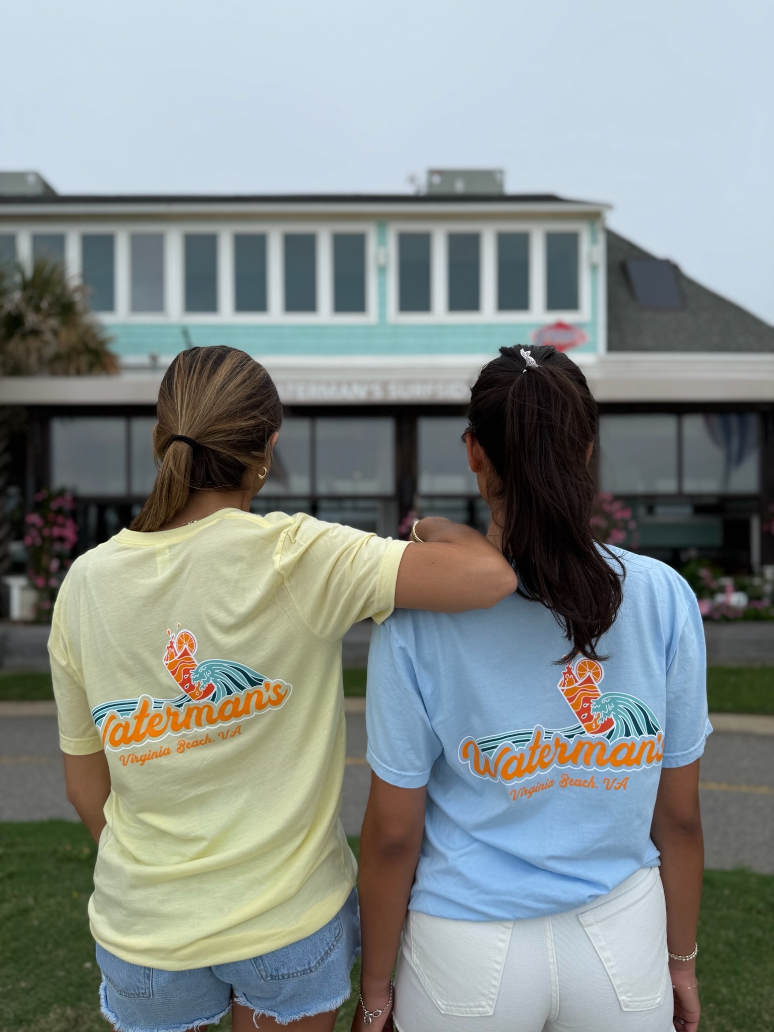 Waterman's Crush Wave Comfort Colors Tee - The Beach Nut