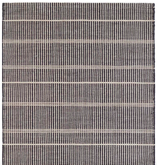 Samson Black Indoor/Outdoor Rug - Gild & Co.