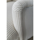 Cotswolds Chair by Gild & Co. in Linen Ticking, English roll-arm - Gild ...