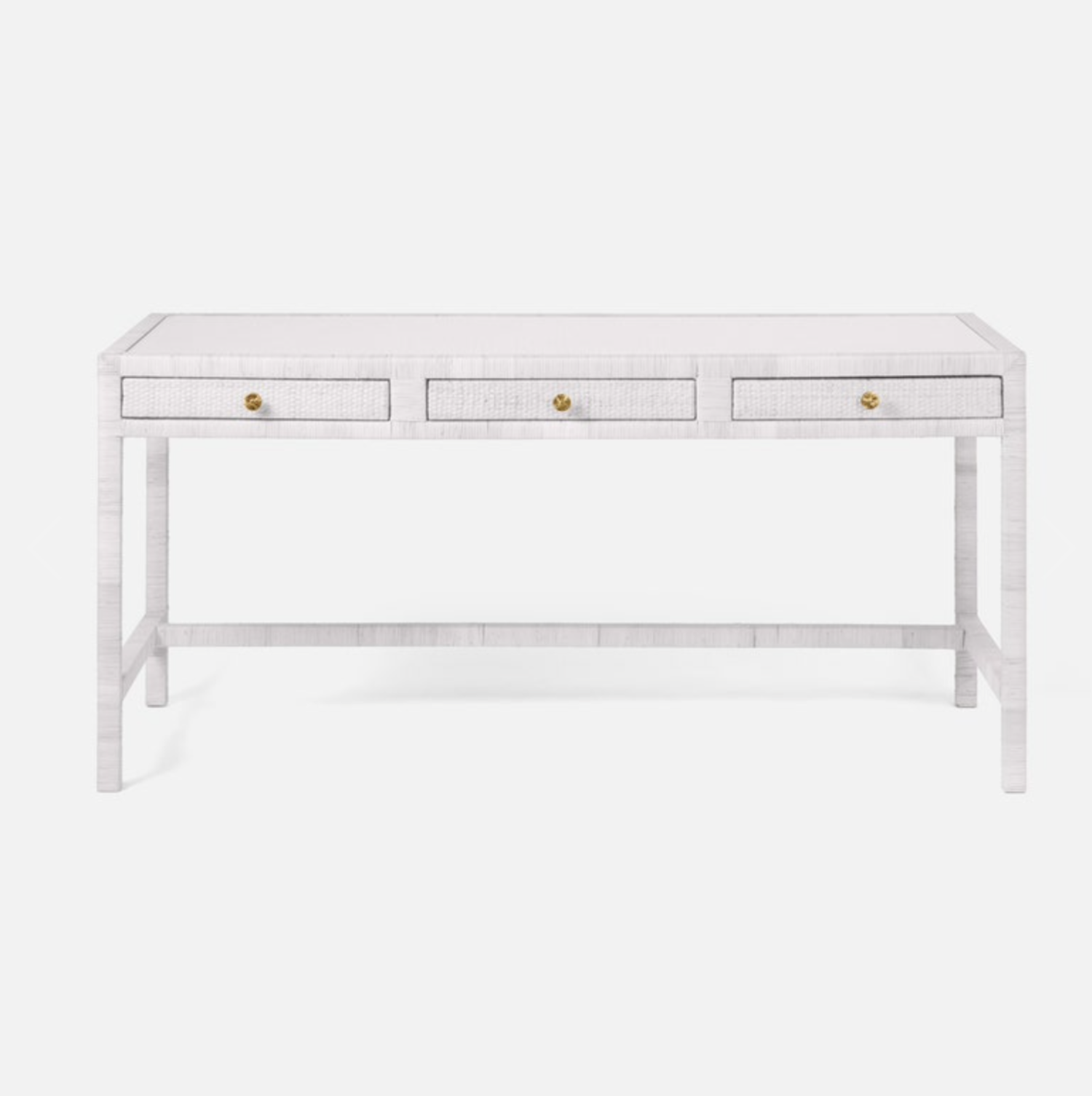 Isla Desk - natural peeled rattan - Gild & Co.