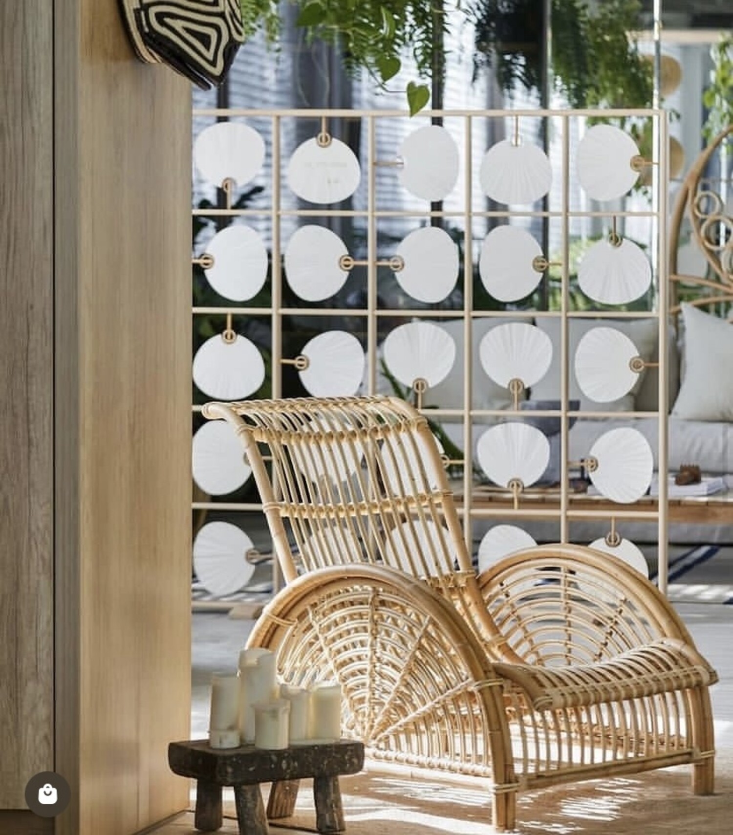 Arne Jacobsen Paris Chair by Sika - sustainable rattan lounge chair ...