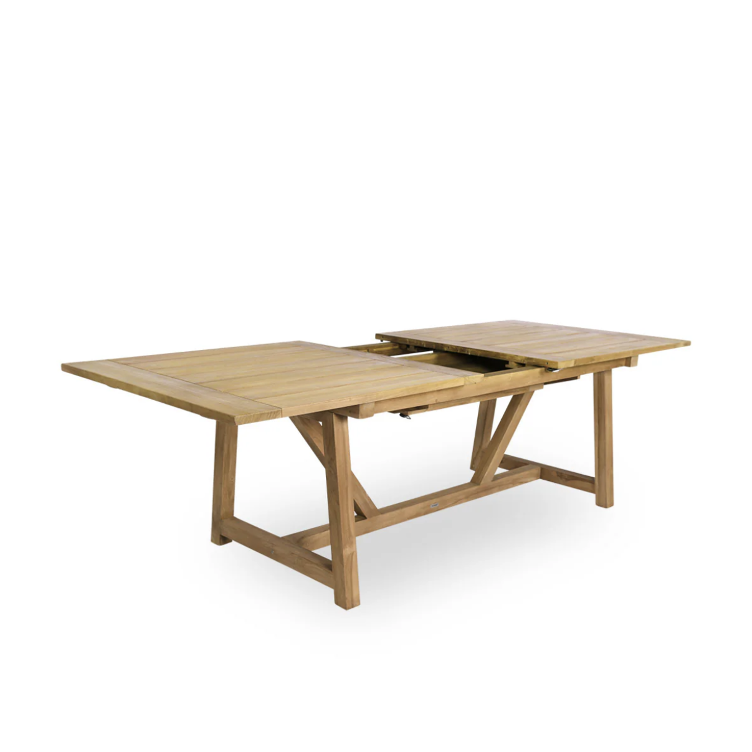 George Outdoor Teak Table – Premium Extendable Outdoor Dining Table ...