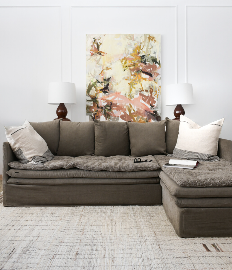 Bunny Williams Cinnamon Lamp w shade - Gild & Co.