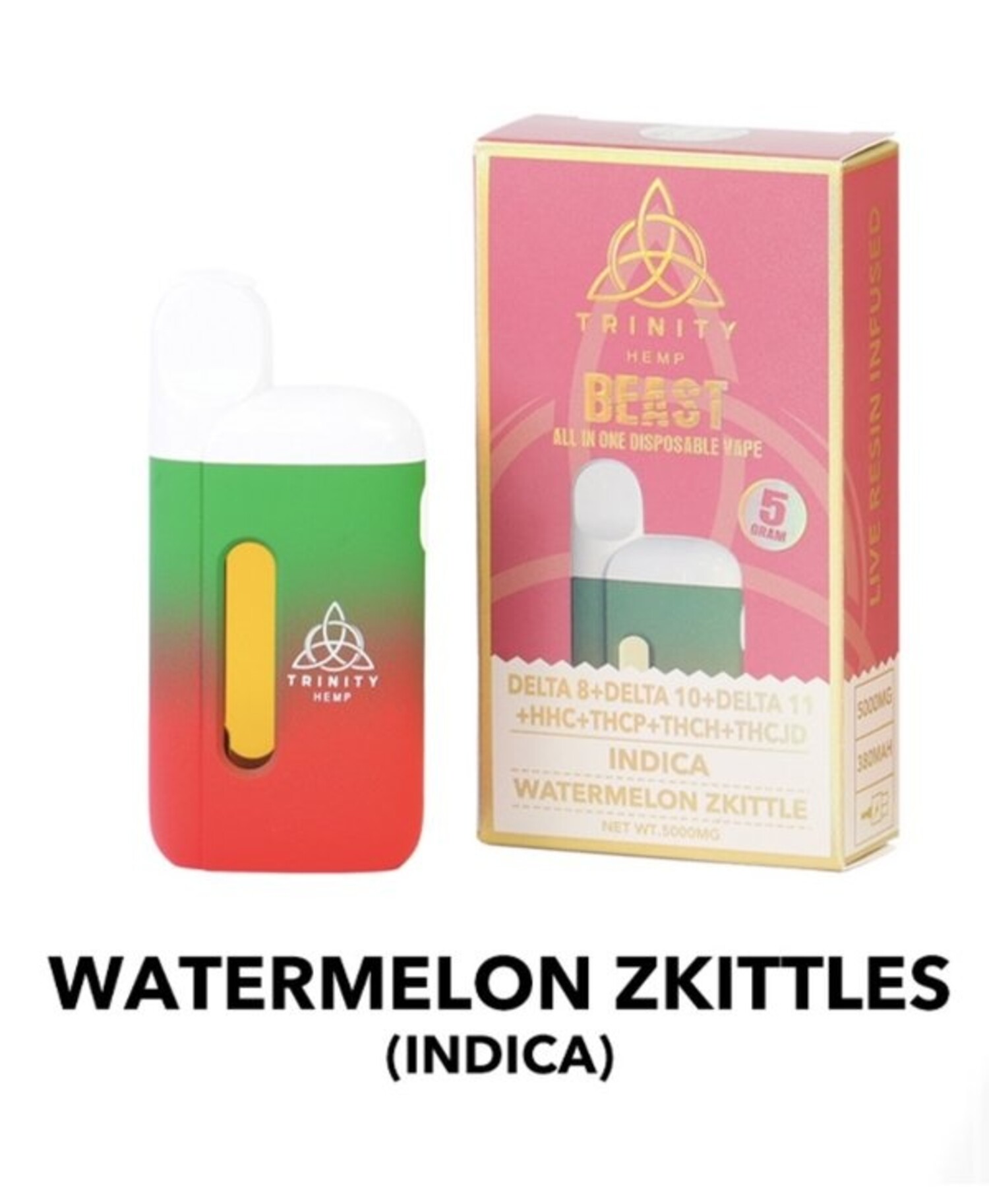 Trinity Hemp - Beast 5G Disposable - IVY Smoker's Boutique