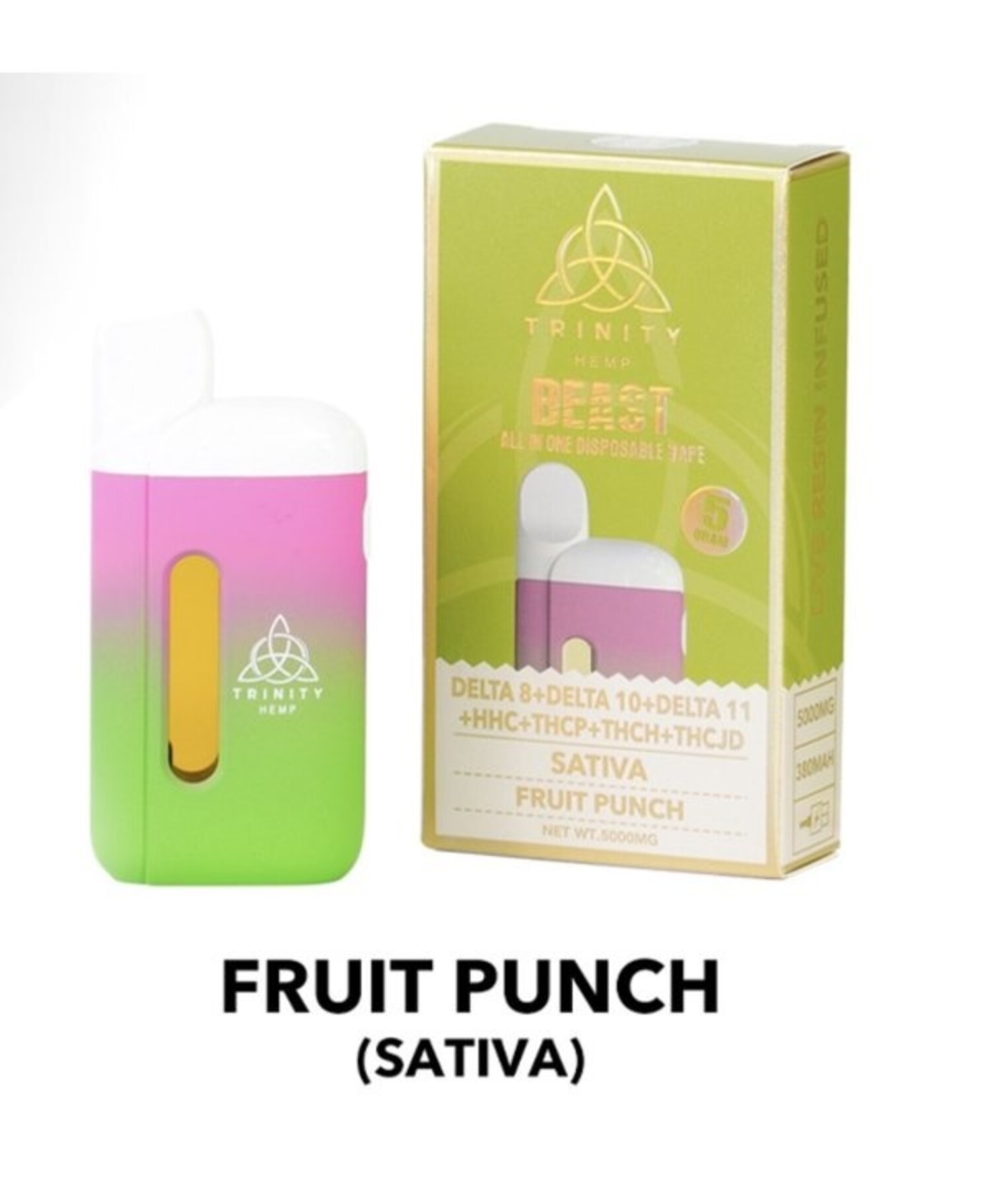 Trinity Hemp - Beast 5G Disposable - IVY Smoker's Boutique