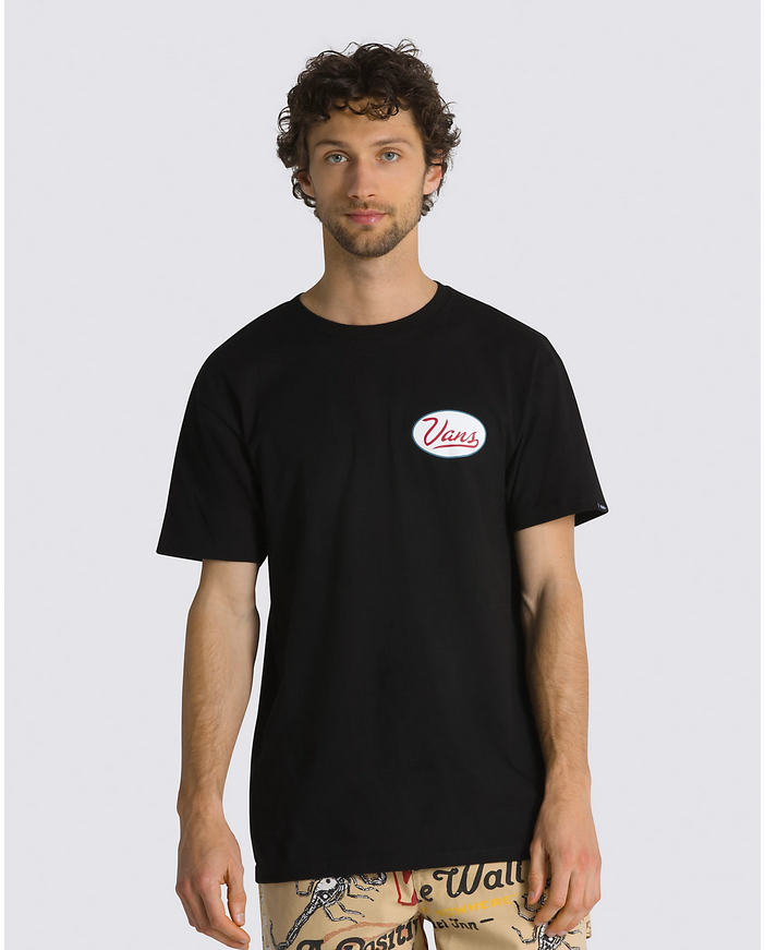 Vans Gas Station Logo Tshirt - CorkysBoardshop.com