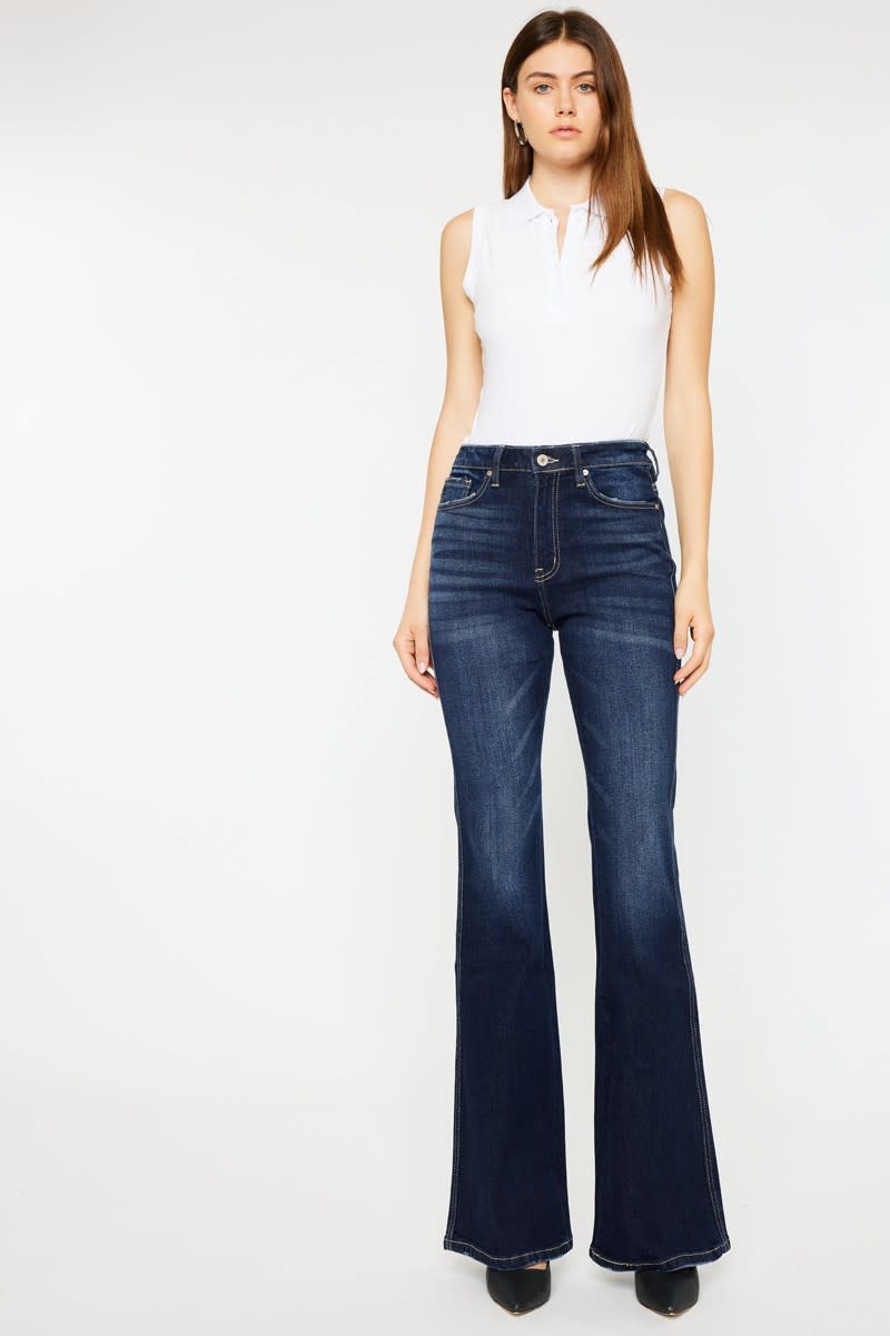 High Rise Flare Jeans - Sara Jane Boutique