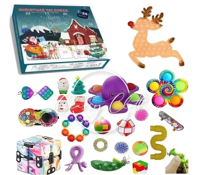 Christmas Advent Fidget Toy - Sara Jane Boutique