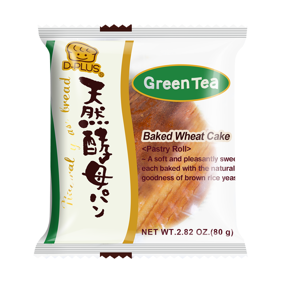 D-Plus D-Plus Tennen Koubo Natural Yeast Bread - Green Tea - Matcha ...