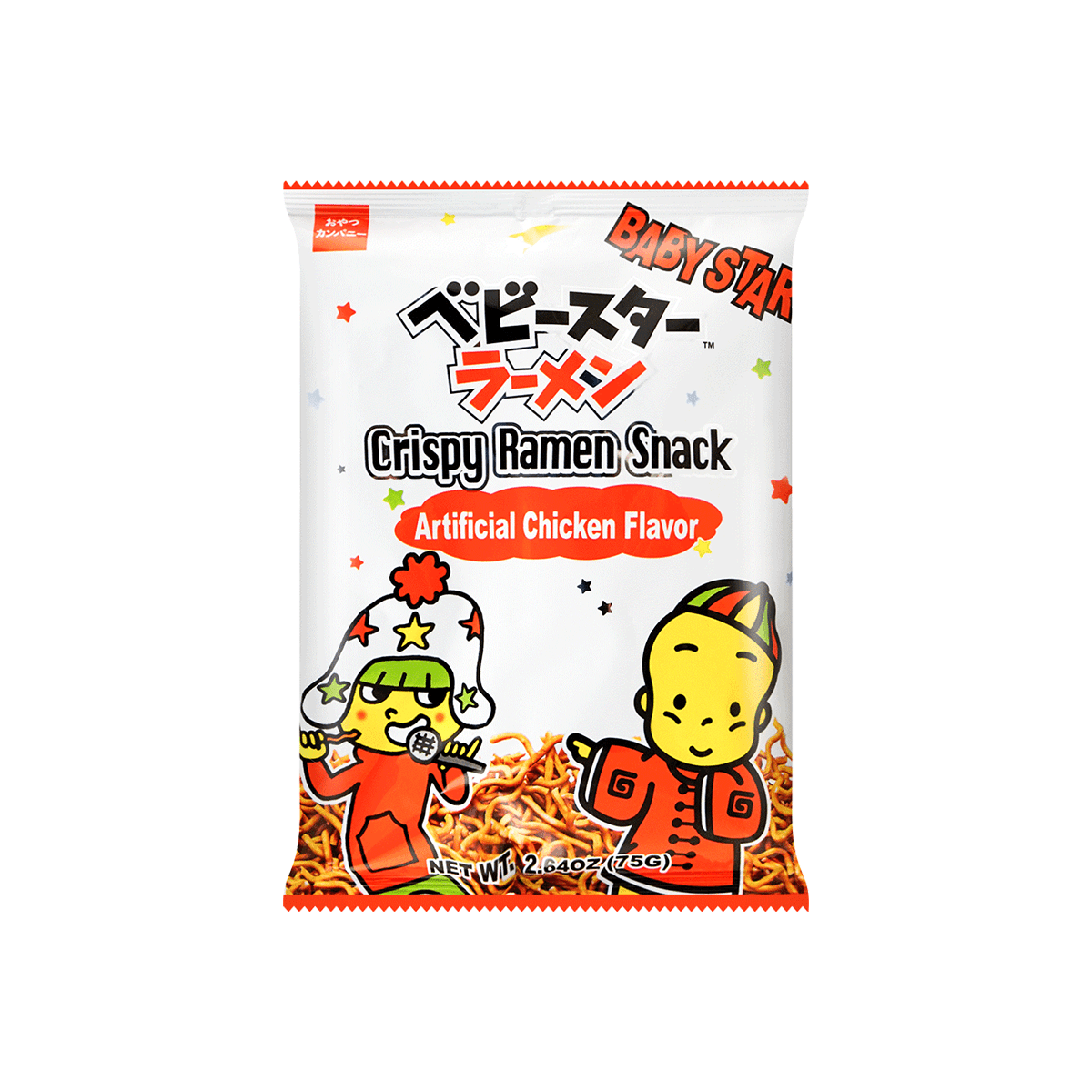 Baby Star Crispy Ramen Snack - Chicken Flavor - Matcha Time Gift Shop