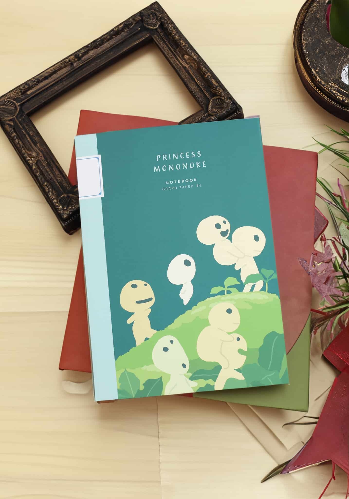 Princess Mononoke B6 Notebook MV-0923-04 - Matcha Time Gift Shop
