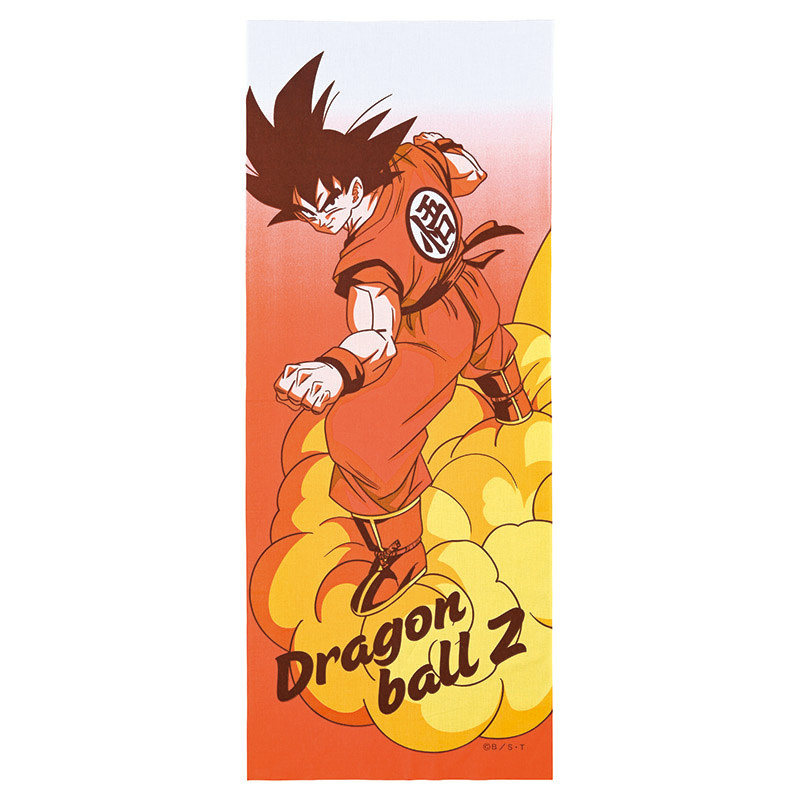Tenugui - Dragon Ball Z - Goku Riding Nimbus - Matcha Time Gift Shop