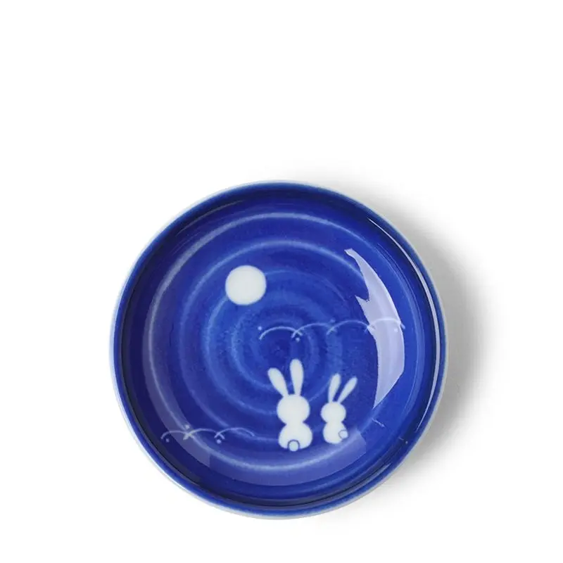 Sauce Dish - 3.75" Moon Rabbit - 160-971 - Matcha Time Gift Shop