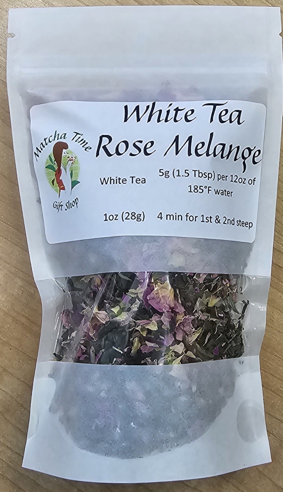 White Tea Rose Melange - Loose Leaf - Matcha Time Gift Shop
