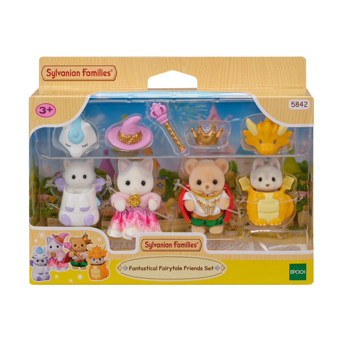 Calico Critters - Fantastical Fairytale Friends Set CC2270 - Matcha ...