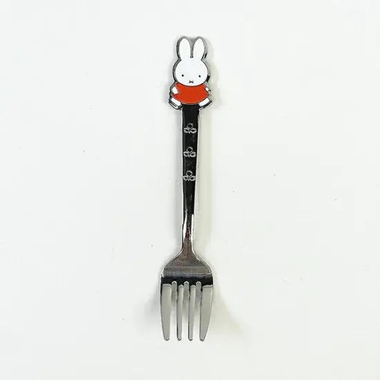 Miffy Stainless Steel Fork (Orange) - Matcha Time Gift Shop