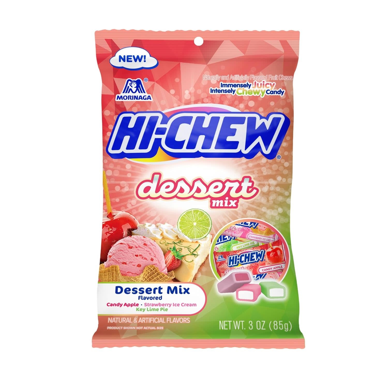 Hi-Chew Dessert Mix 3oz bag - Matcha Time Gift Shop