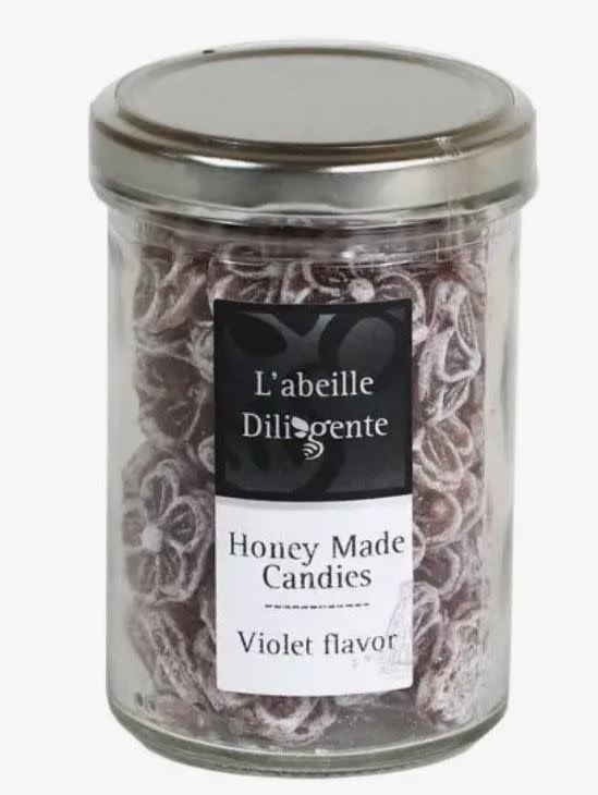 L'Abeille Diliģente French Violet Honey Hard Candy 5.3oz France - Cocovino LA