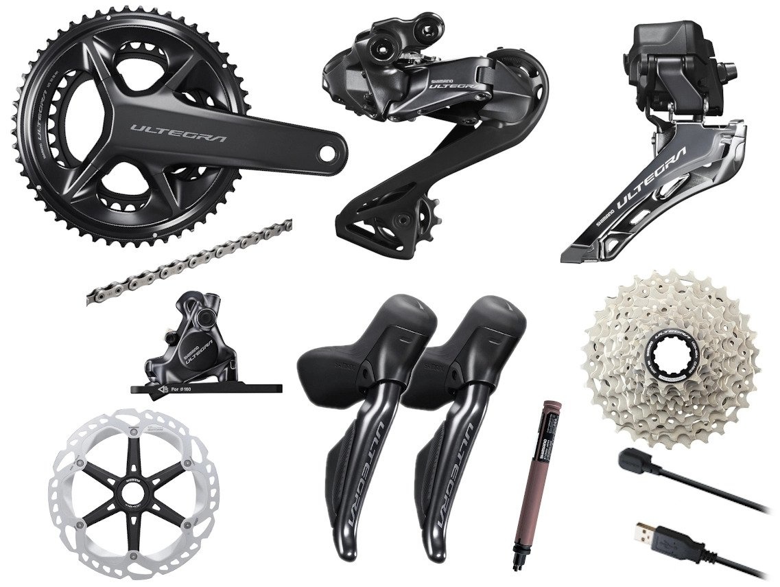 Shimano Ultegra R8100 Di2 12 Speed Groupset Lakes Bikes Shimano Ultegra R8100 Di2 12 Speed Groupset Lakes Bikes