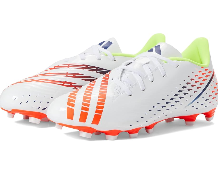 adidas adidas Jr Predator Edge .4 FG Cleats Al Rihla Pack - Cloud White ...