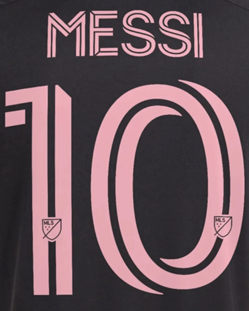 Messi #10 Inter Miami MLS Away Nameset - Pink - Soccerium