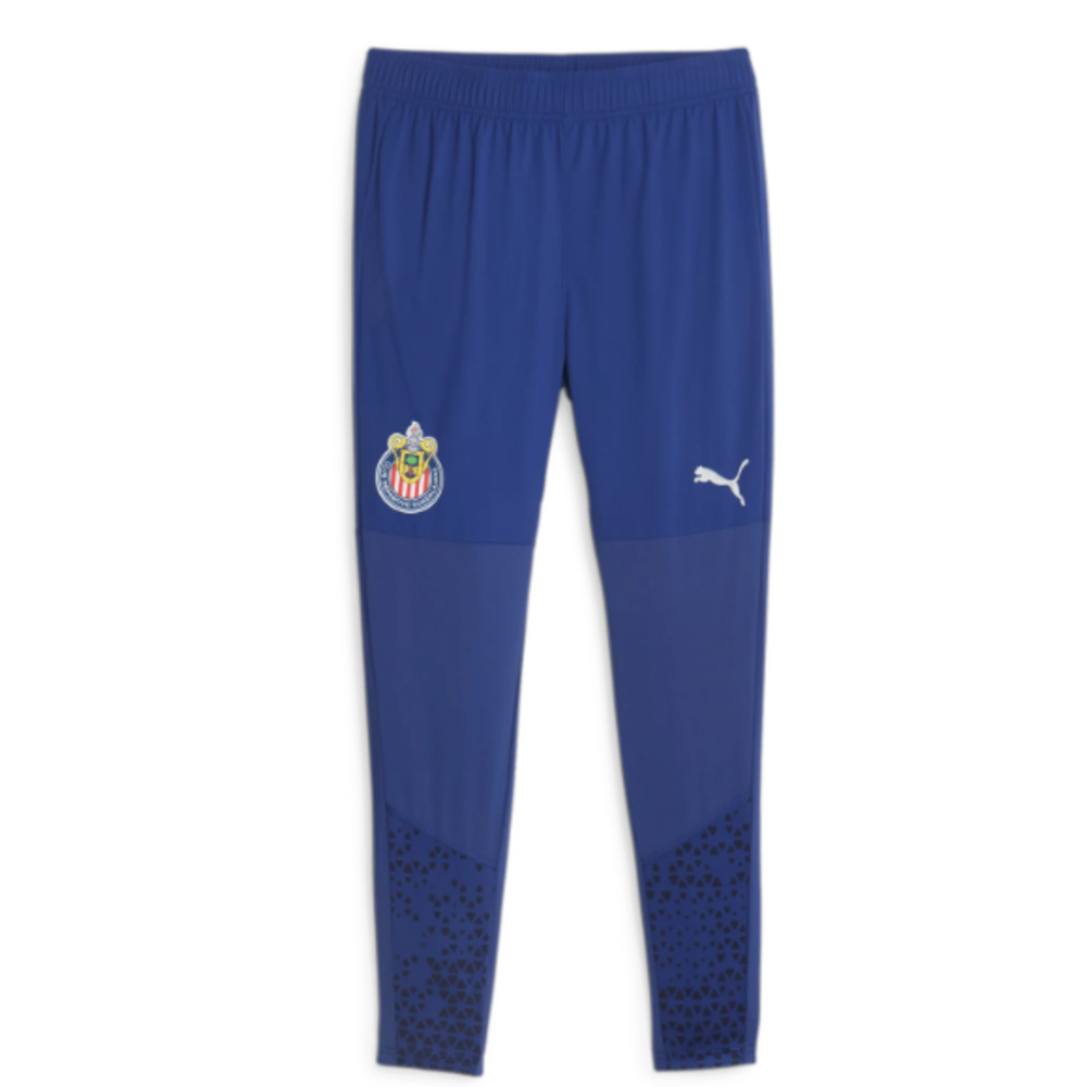 Puma Puma Chivas DG 2023-24 Training Pants - Elektro Blue/Silver ...
