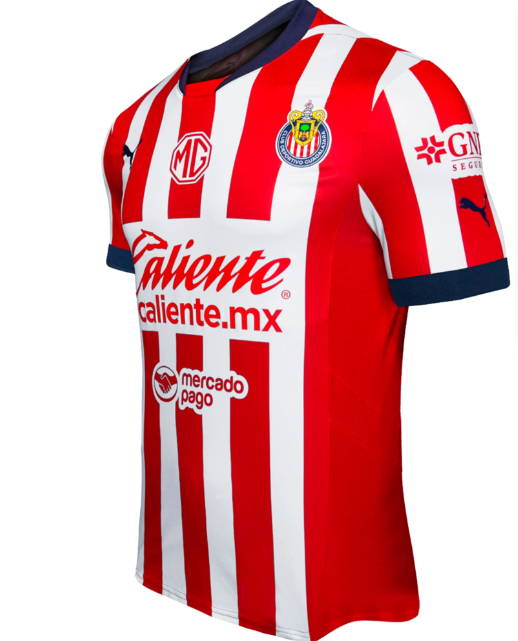Puma Puma Chivas DG 2024 -25 Authentic Home Jersey - Red/White - Soccerium