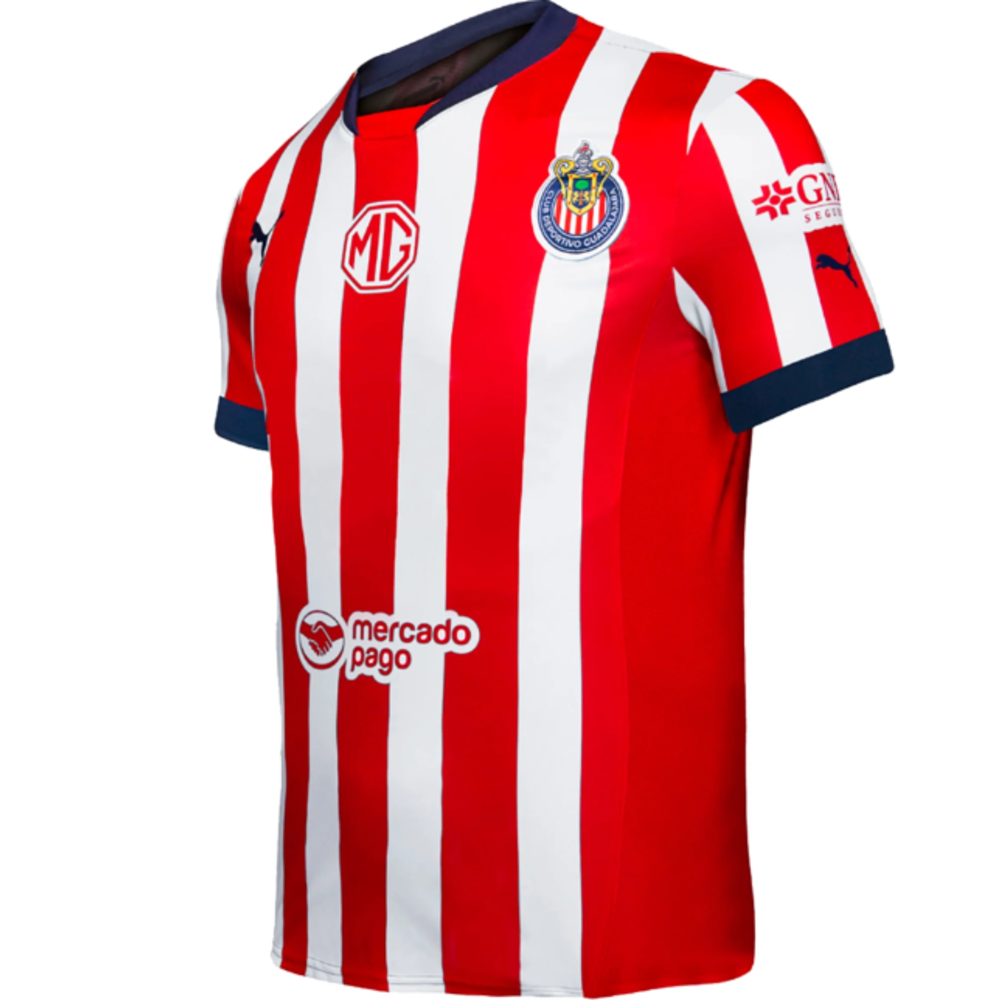 Puma Puma Chivas DG 2024 -25 Youth Home Jersey - Red/White - Soccerium