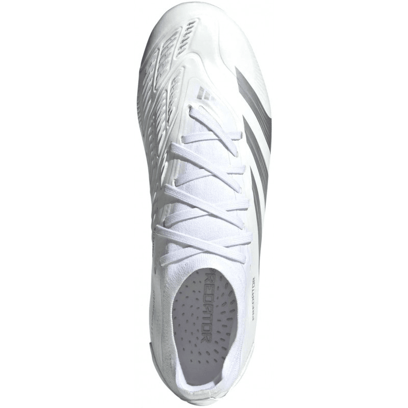 adidas adidas Predator 24 PRO FG -Cloud White/Silver Metallic - Soccerium