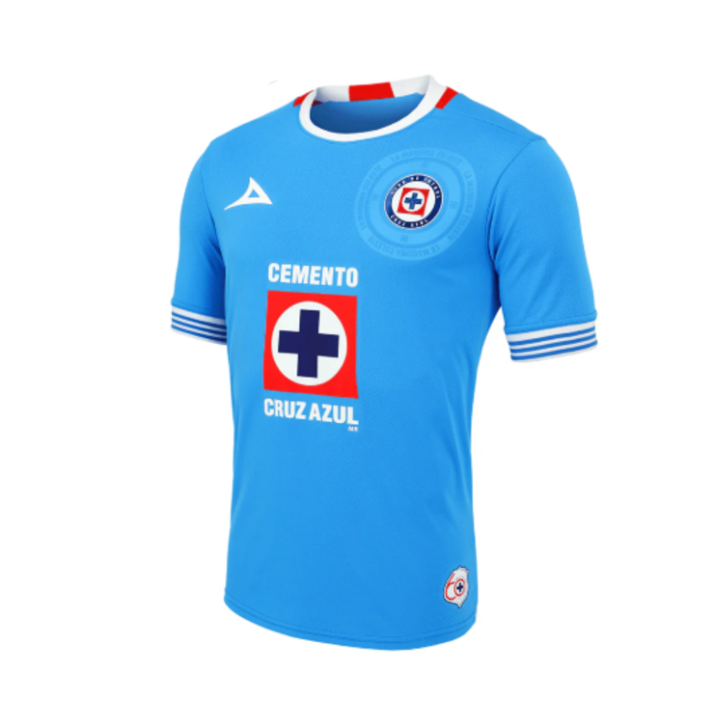 Pirma Pirma Youth Cruz Azul 2024-25 Home Jersey - Sky Blue/White ...