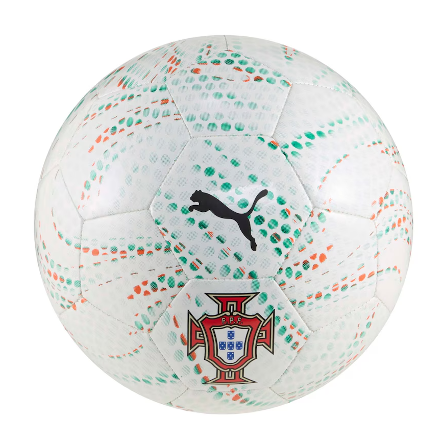 Puma Puma Portugal 2025 Fan Training Soccer Ball - White/Black - Soccerium