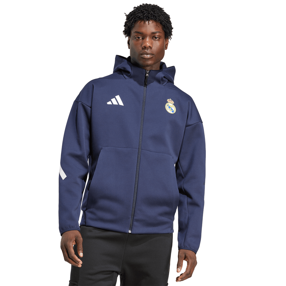 adidas adidas Real Madrid 2025 - 26 ZNE Anthem Jacket - Legend Ink - Soccerium