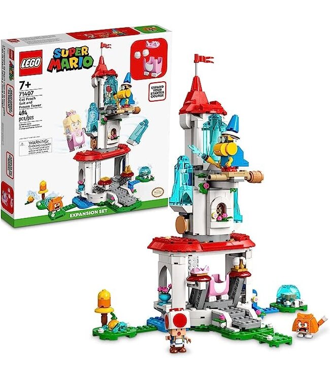 Cat Peach Suit and Frozen Tower Expansion Set - Breazy Beach