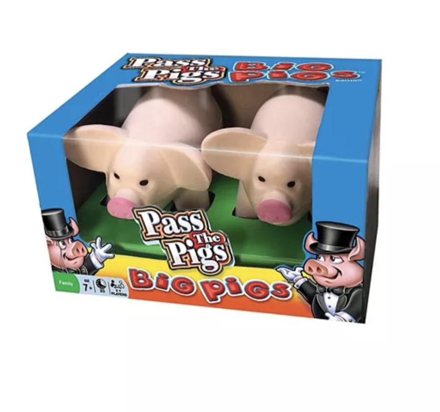 Winning Moves Pass The Pigs Big Pigs - Breazy Beach