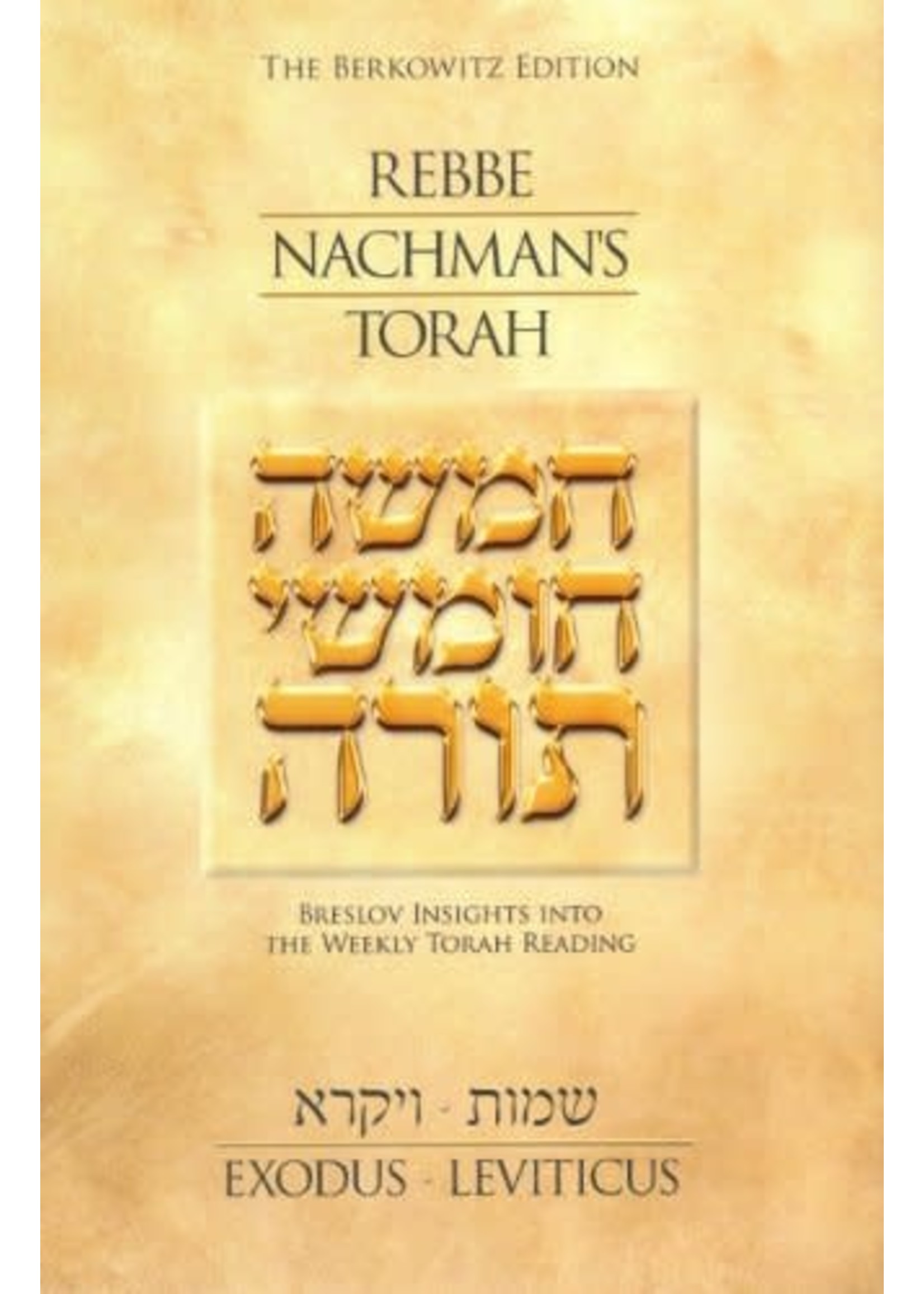 REBBE NACHMAN'S TORAH EXODUS - Aspaclaria Judaica