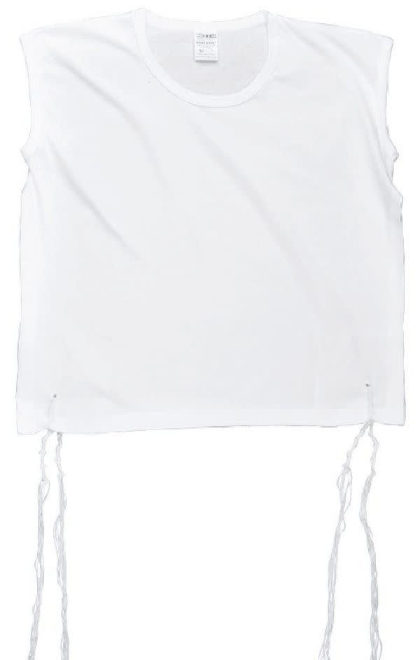 T-Shirt Tzitzis Ashkenaz Round Neck - Aspaclaria Judaica