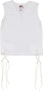 T-Shirt Tzitzis Ashkenaz V-Neck - Aspaclaria Judaica