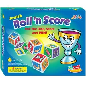 JEWISH ROLL 'N' SCORE GAME - Aspaclaria Judaica